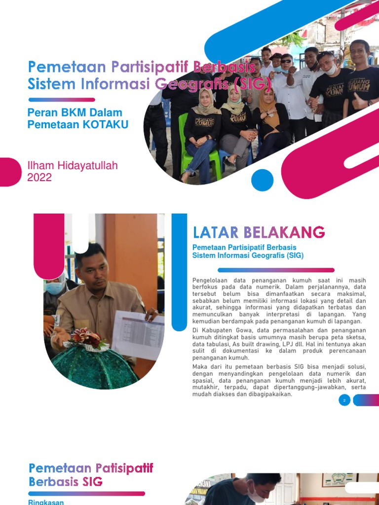 Peran BKM dalam Pemetaan SIG KOTAKU | PDF | Bisnis | Seni