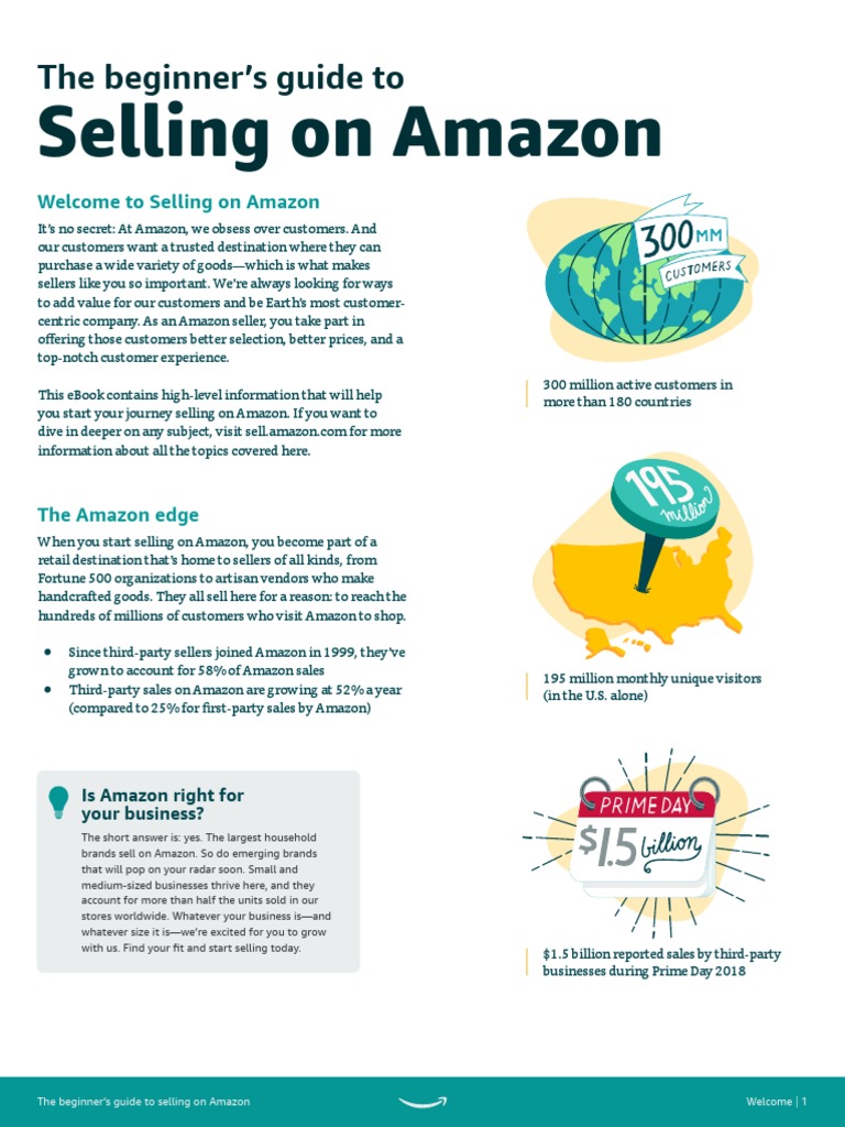 New Amazon Sellers' Starter Guide | PDF | Sales | Brand