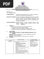 Cot 1 Lesson Plan in Mathematics 9 | PDF | Mathematics | Lesson Plan