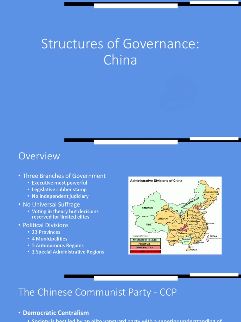 Structure of China's Government Explained | PDF | Government | China