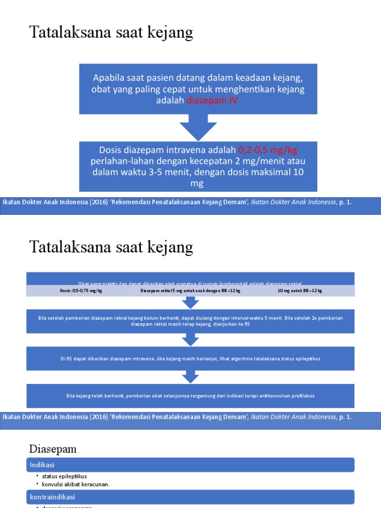 Tatalaksana Saat Kejang | PDF Tatalaksana Saat Kejang | PDF
