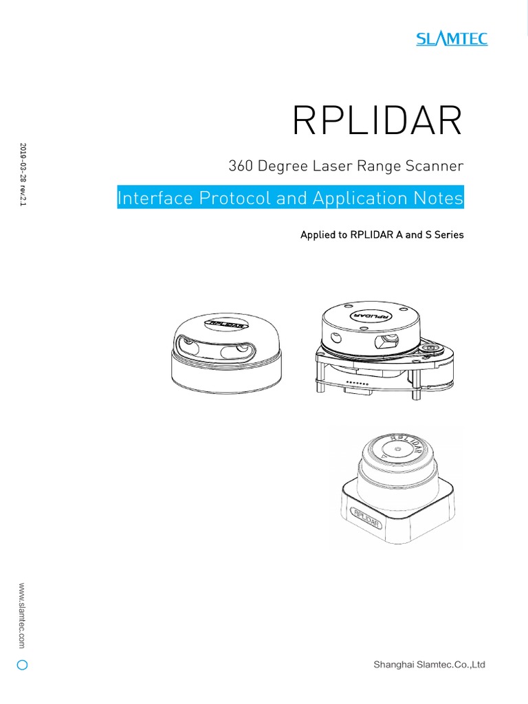 LR001 SLAMTEC Rplidar Protocol v2.1 en | PDF | Network Packet | Image Scanner