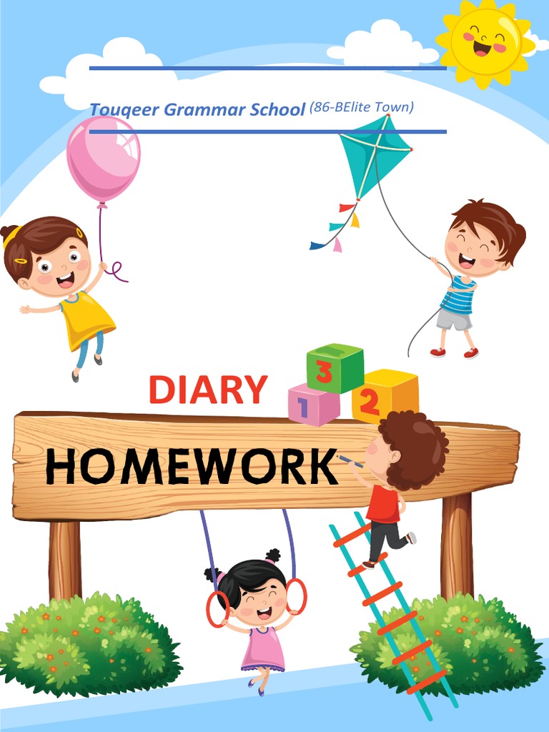 Student Homework Diary Template | PDF