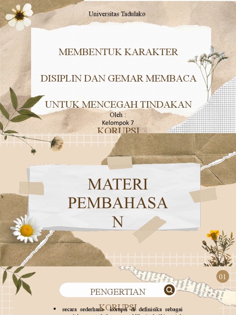 Coklat Dan Beige Estetik Scrapbook Tugas Presentasi | PDF