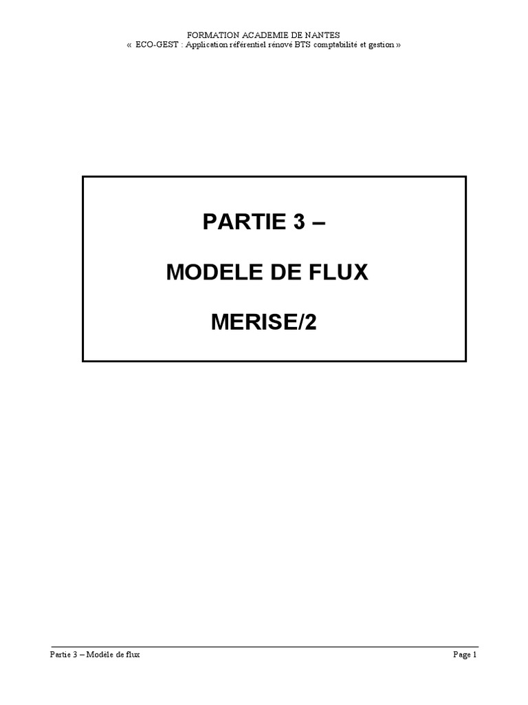 Modèle de flux en comptabilité | PDF | Facture | Inventaire
