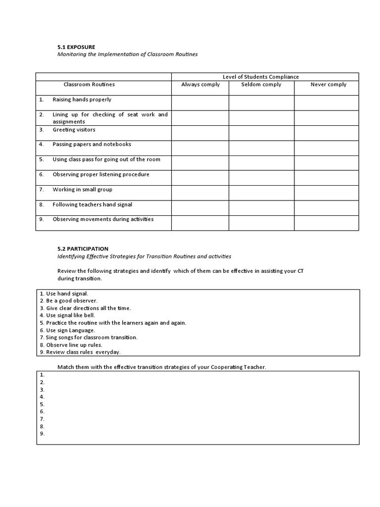 LEARNING-ECXPERIENCE-5 Template | PDF