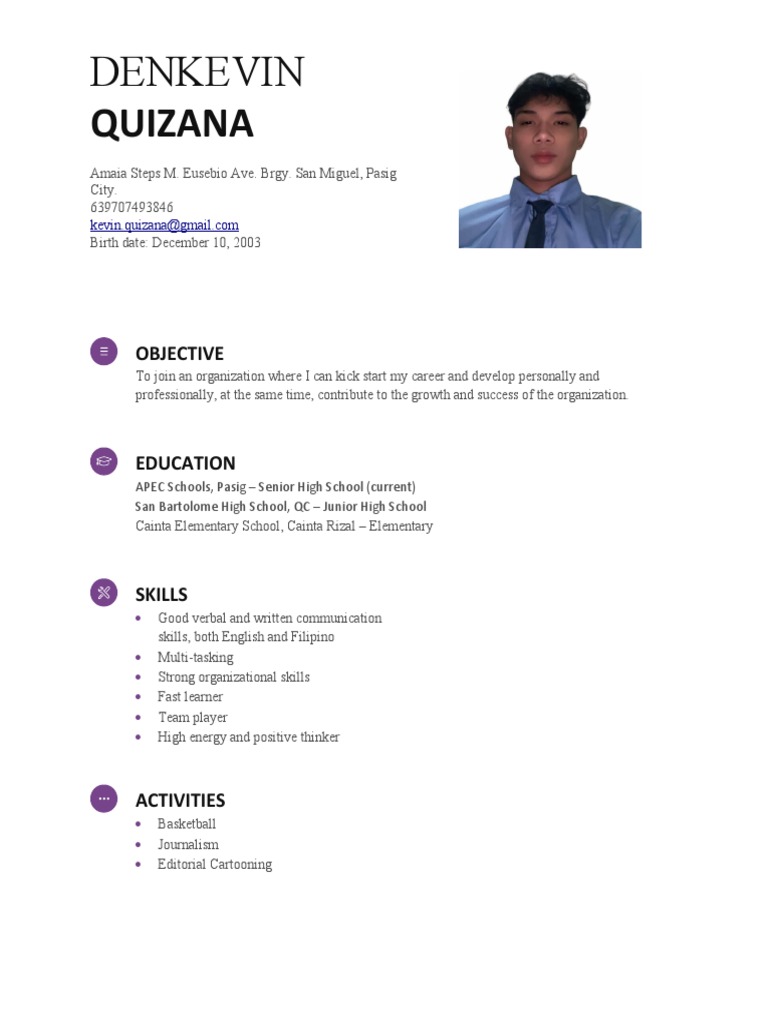 Kevin Resume | PDF