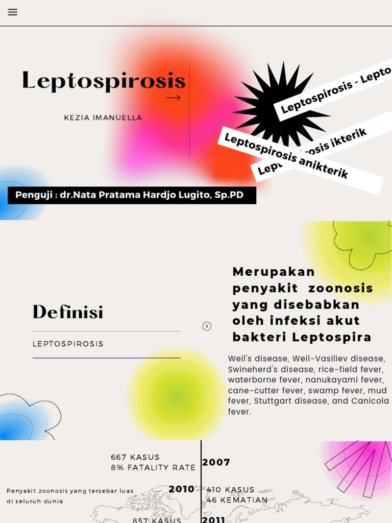 Referat Leptospirosis - Kezia Imanuella Godam | PDF