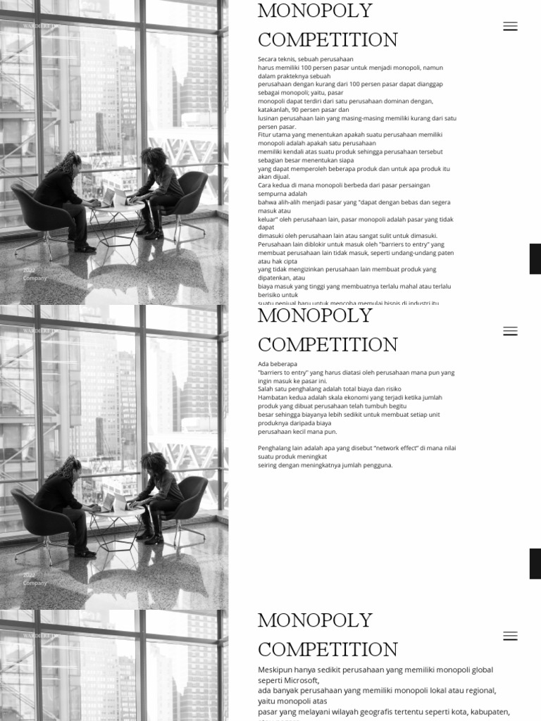 Monopoly Competition | PDF