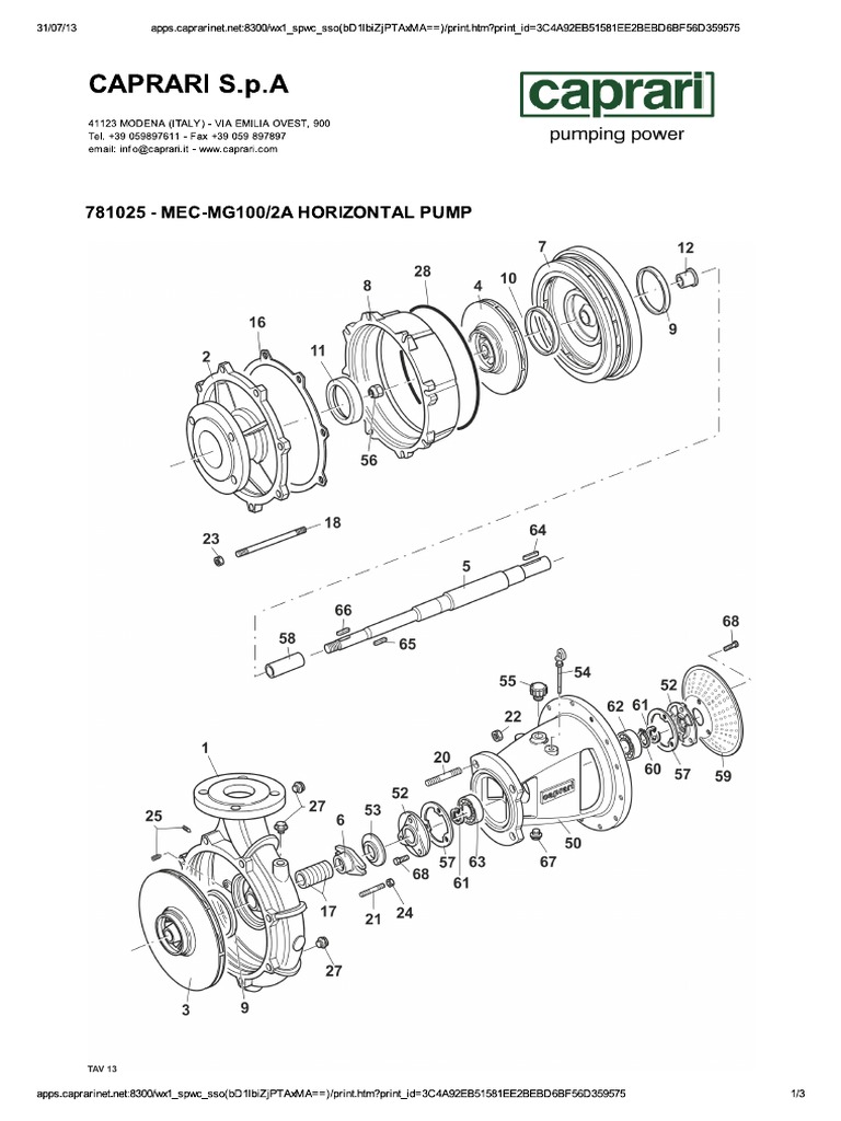 Mec-Mg100 2a+disegno | PDF