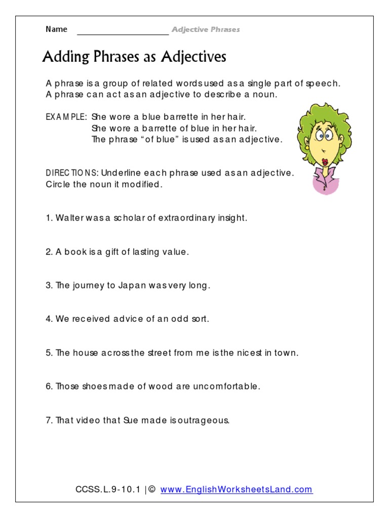 Adjective Phrase | PDF