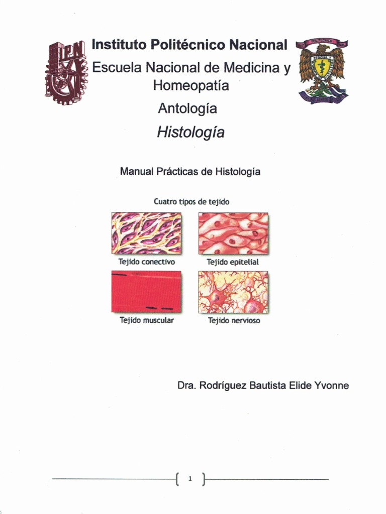 Manual de prácticas de Histología_b-50c35 (1) | PDF