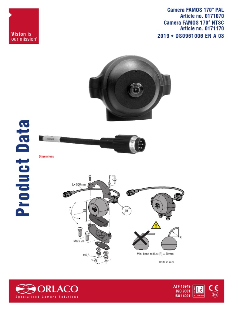 DS0961006-0171070 Camera FAMOS 170 PAL - NTSC EN A03 | PDF ...