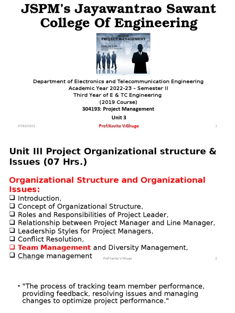 Team Management PDF | PDF | Project Management | Organizational Behavior