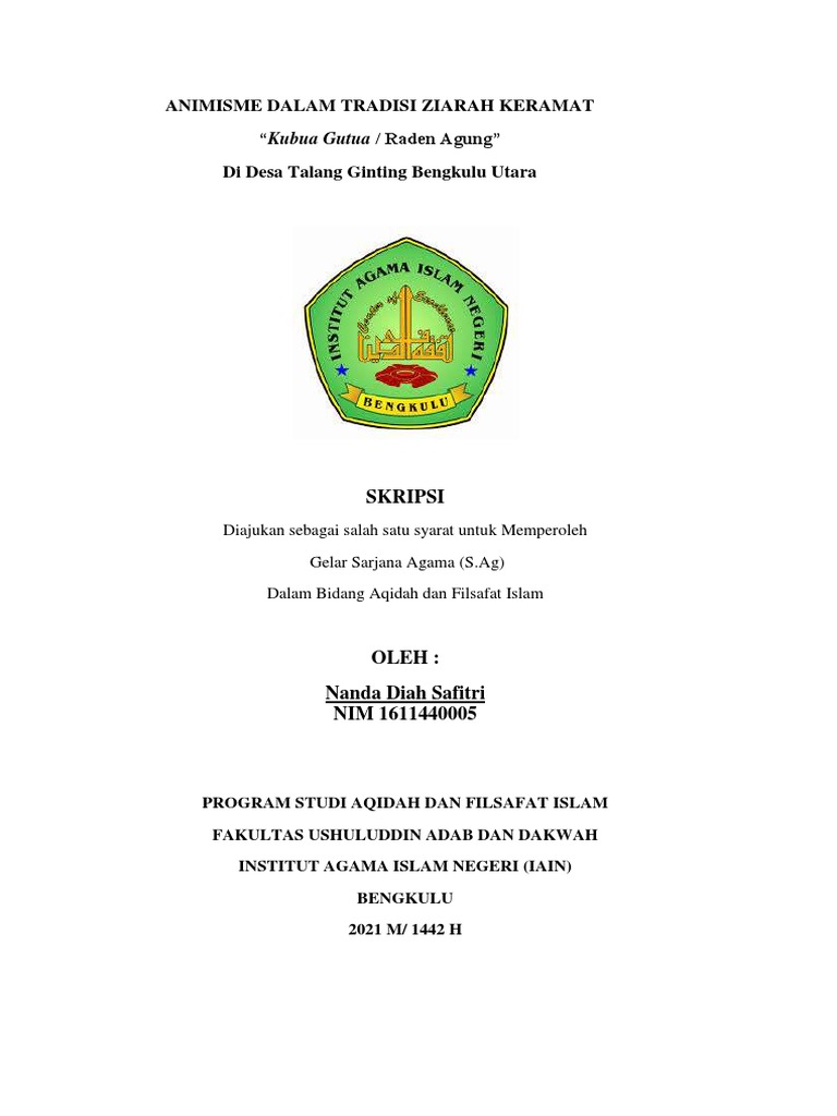 kepercayaan animisme dan dinamisme | PDF