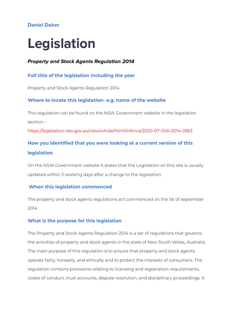Legislation | PDF | Leasehold Estate | Landlord