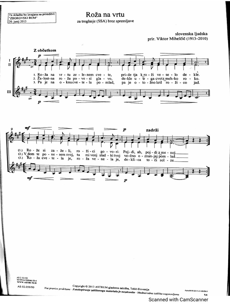 Roža Na Vrtu | PDF