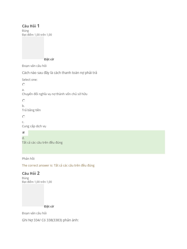 Dap An c6 c7 KTTC | PDF