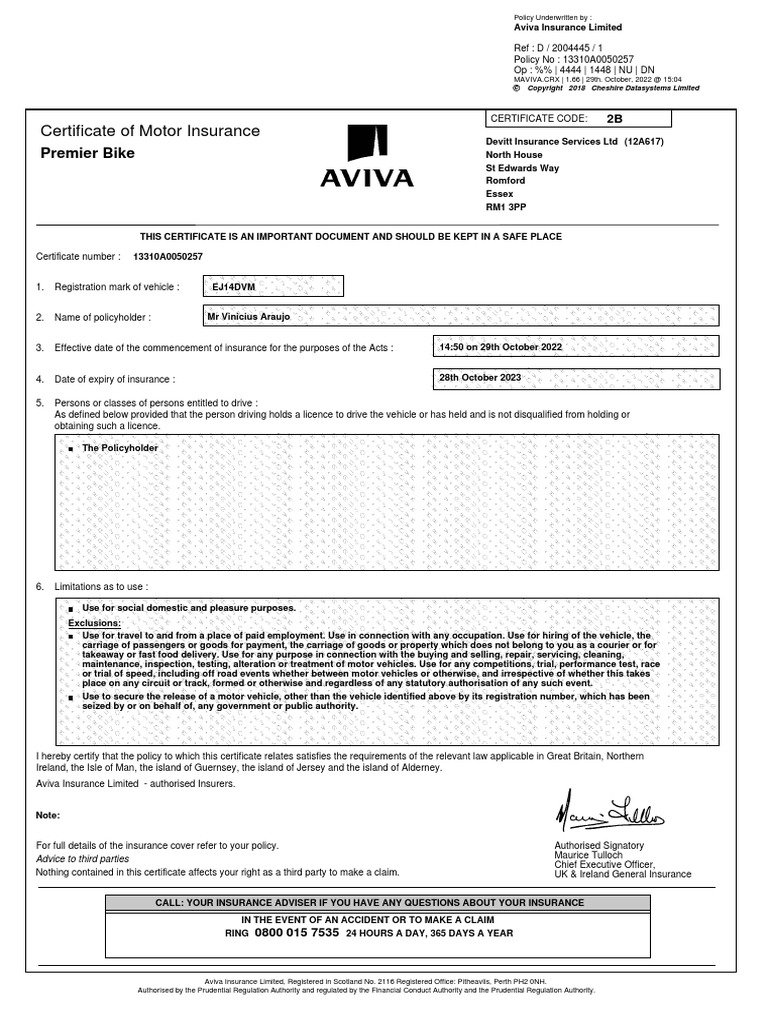 Policy Documents | PDF | Insurance | Private Law