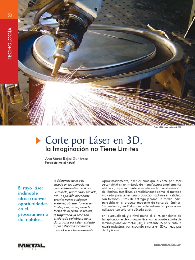 Corte Por Laser | PDF | Láser | Mecanizado