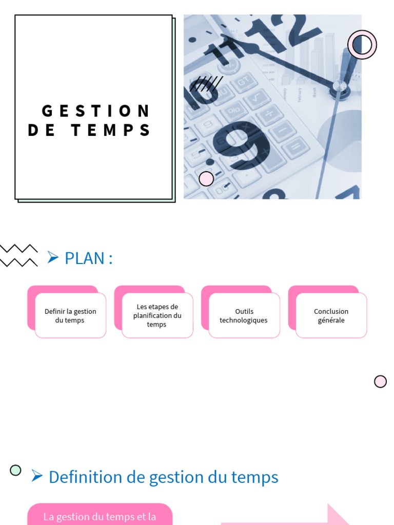 Presentation Gestion de Temps | PDF | Gestion du temps | Compétences professionnelles