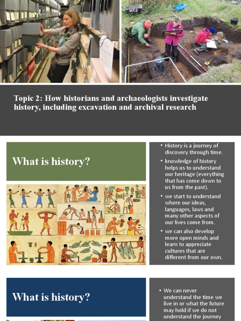 Historians and Archaeologists: A Collaborative Study | PDF ...