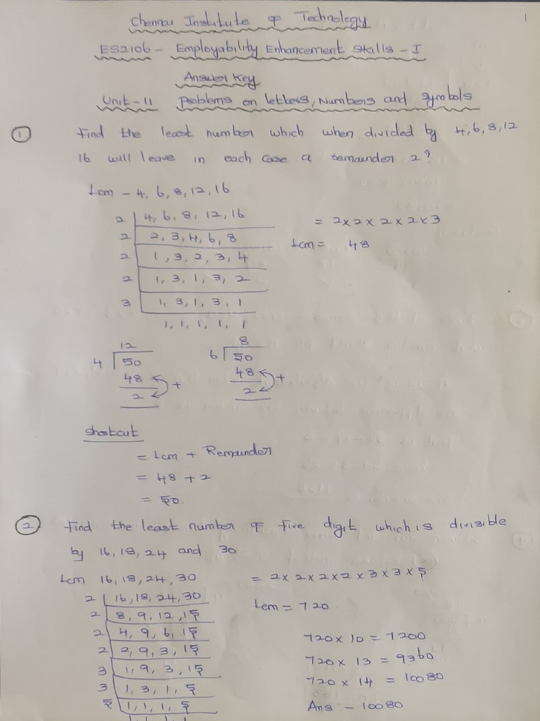 Math Problem Solving Techniques | PDF