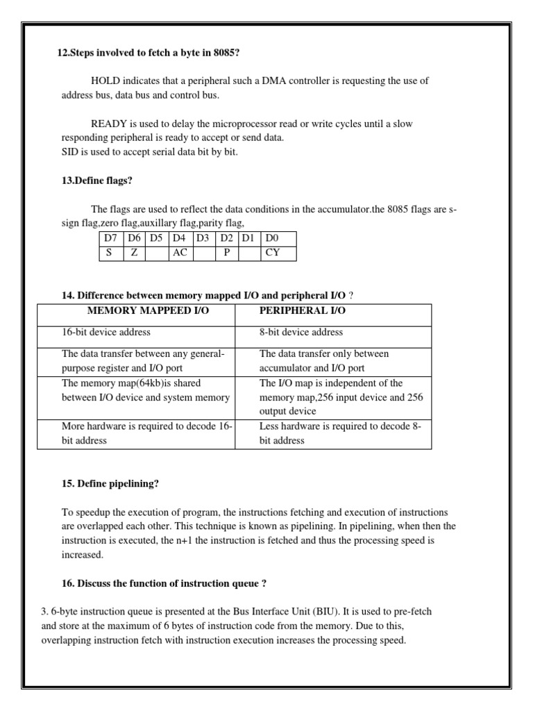 4-Ee8551-Microprocessors and Microcontrollers | PDF