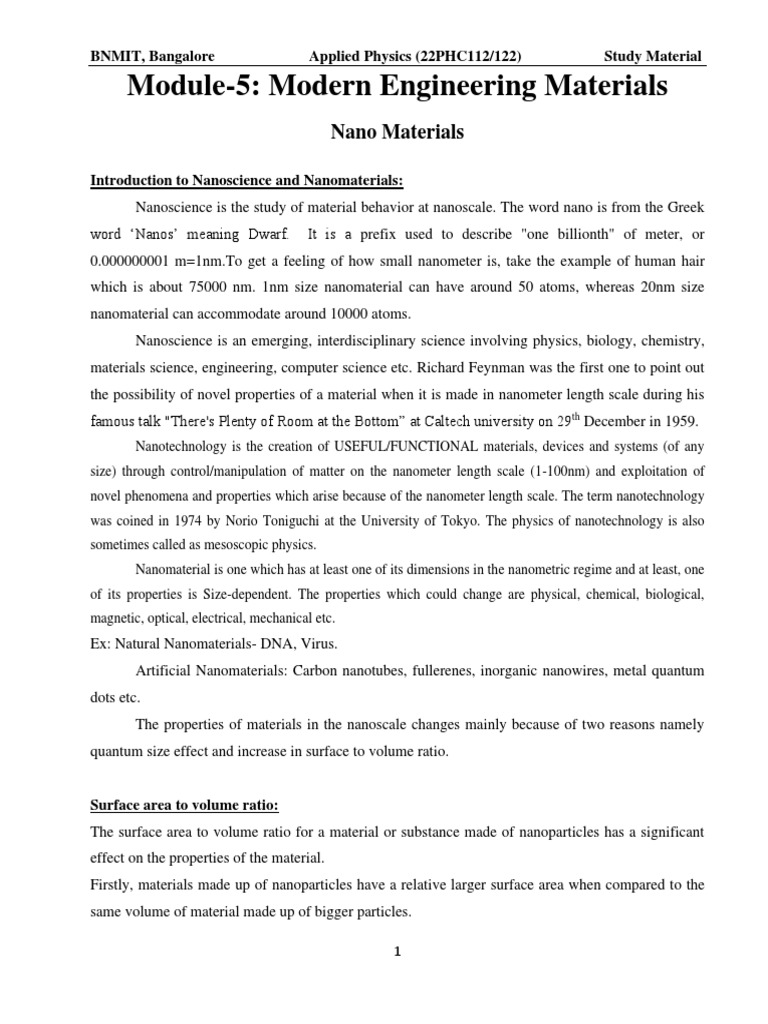 Module 4 - Modern Engineering Materials | PDF | Composite Material ...