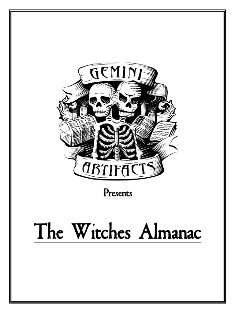 Gemini Artifacts - The Witches Almanac PDF | PDF | Feeling | Witchcraft