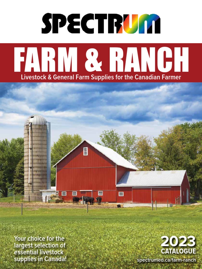 2023 Spectrum Farm & Ranch Catalogue PDF | PDF | Cattle | Sheep