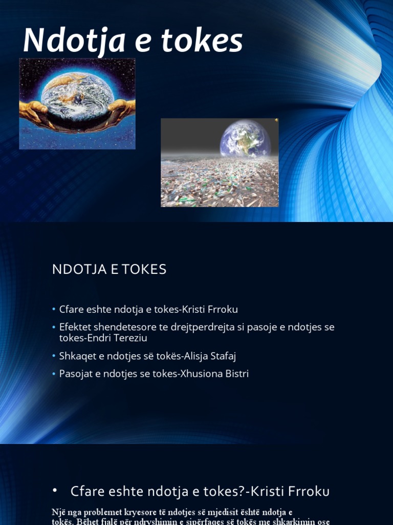 Ndotja e Tokes | PDF