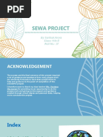 Sewa Project Grade 10 (2024-25) | PDF | Learning | Career & Growth