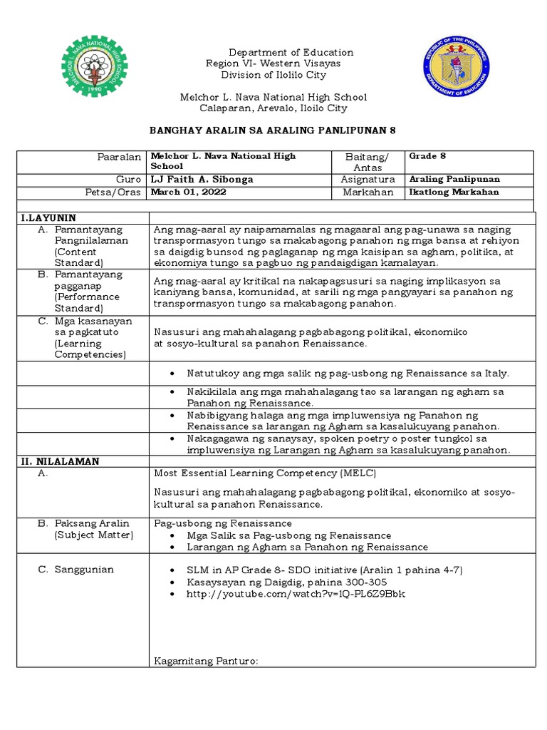 COT 1-AP8 - March 1, 2022 | PDF