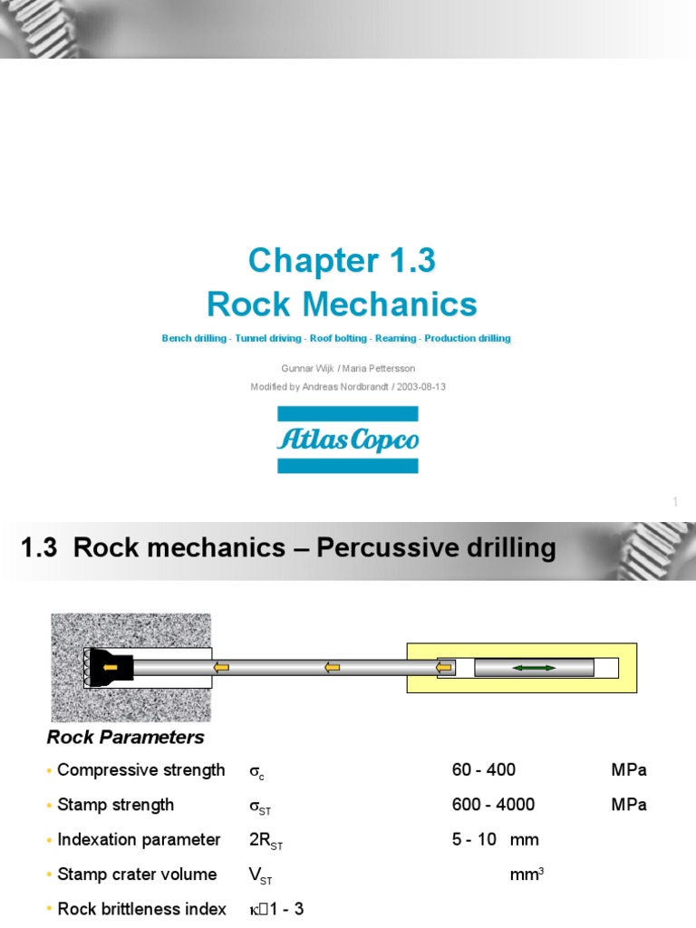 04d Rock Mechanics | PDF | Physical Sciences | Applied And ...