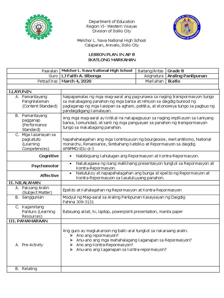 3rd-COT - 3RD GRADING GRADE 8-Mar.4, 2020 | PDF