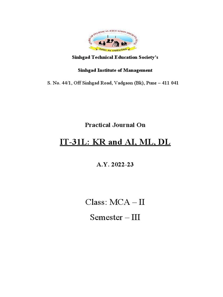 KRAI Lab Manual | PDF