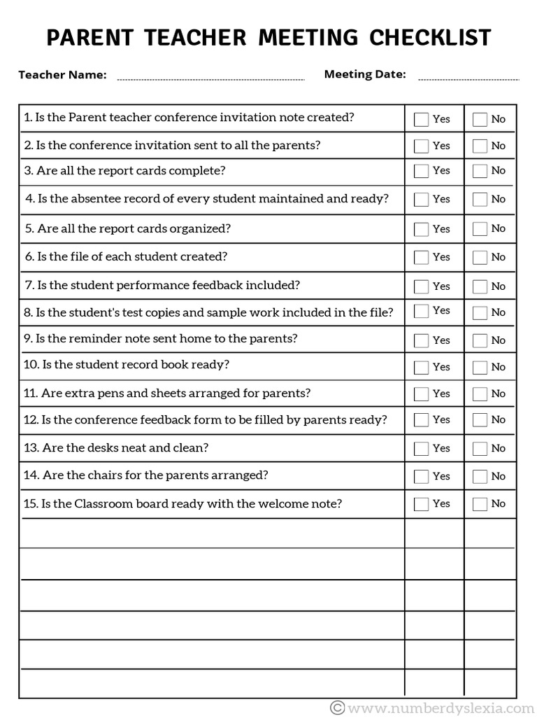 Parent Teacher Meeting PDF | PDF | Teachers | Classroom