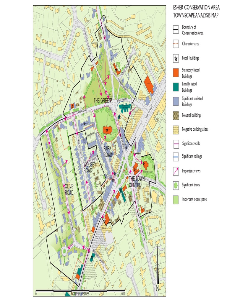 Esher Townscape Analysis Map | PDF