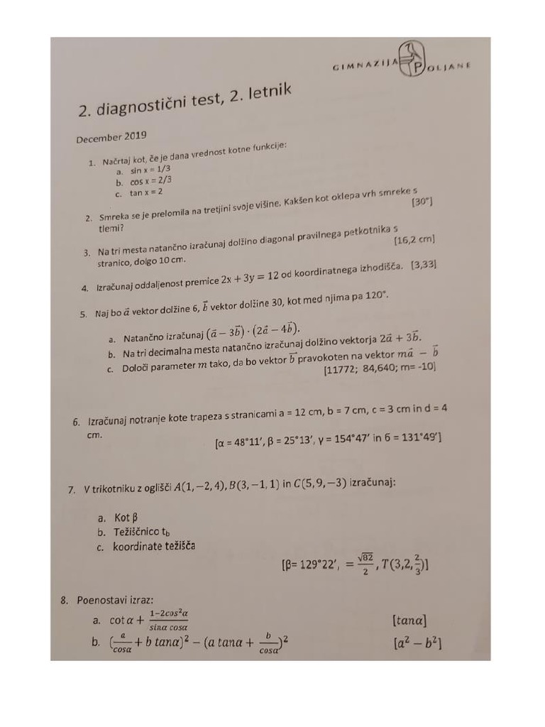GMP2-1 Preverjanje | PDF