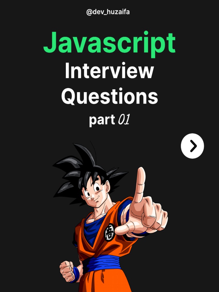 Js Interview Pdf Java Script Parameter Computer Programming 