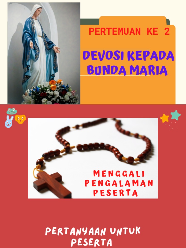 Devosi Kepada Bunda Maria PDF | PDF