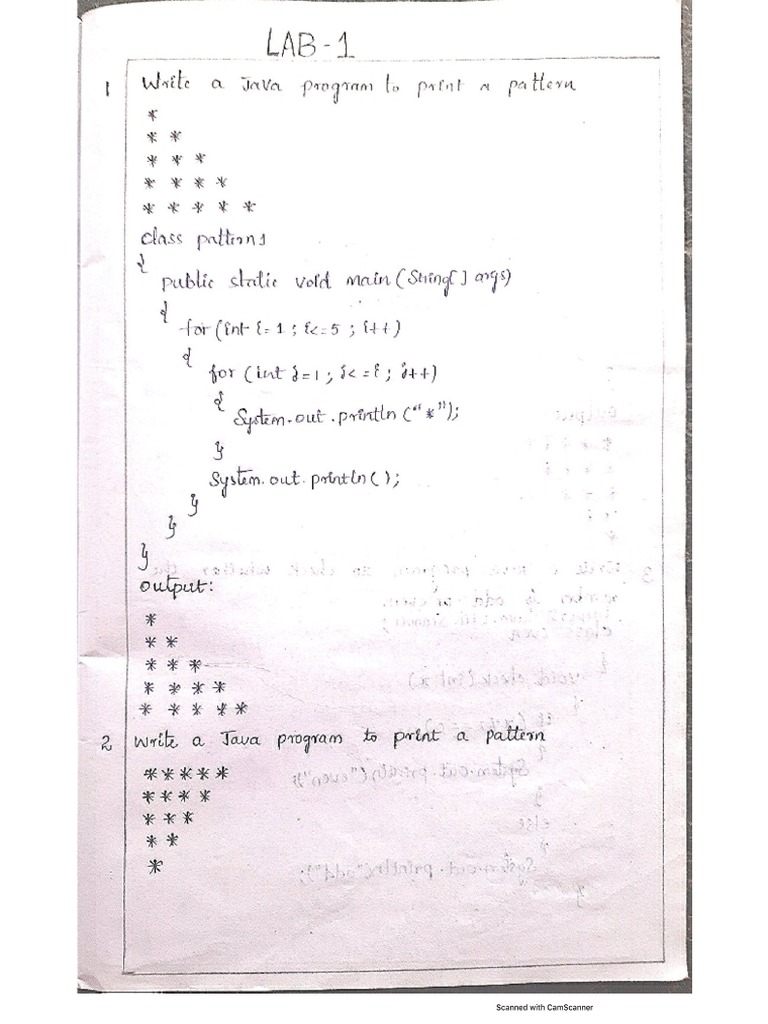 Oops Lab | PDF Oops Lab | PDF