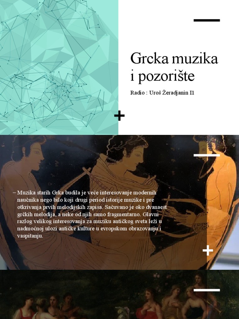 Grcka Muzika I Pozoriste | PDF