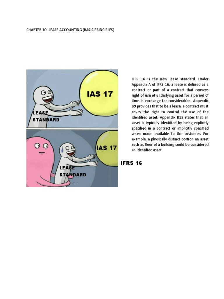 Accounting Meme | PDF | International Financial Reporting Standards | Lease