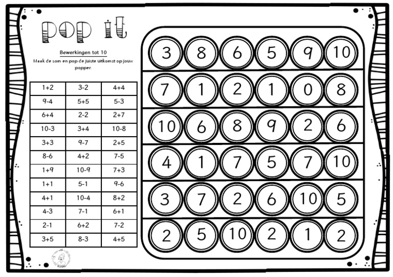 pop it bewerkingen tot 10.pdf | PDF
