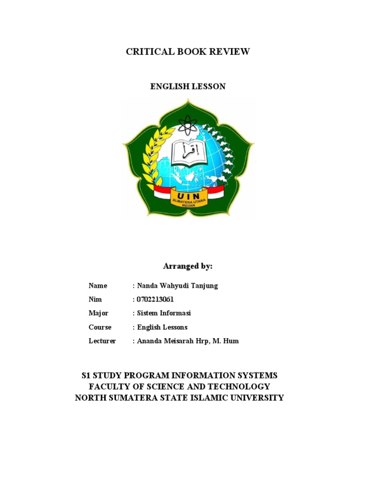 Critical Book Review | PDF