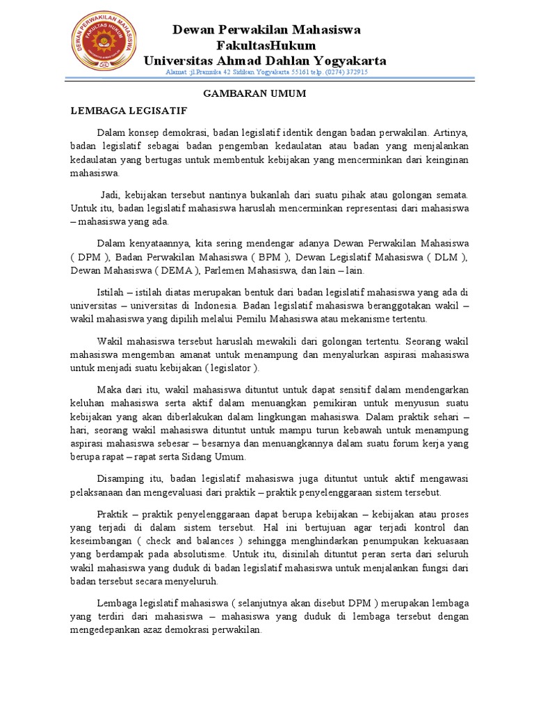 LPJ DPM FH (Kongres) | PDF