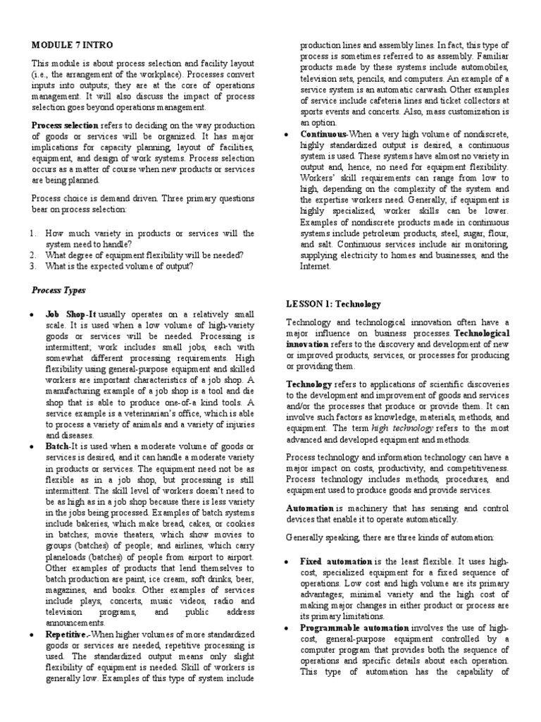 Midterm Reviewer | PDF | Inventory | Automation