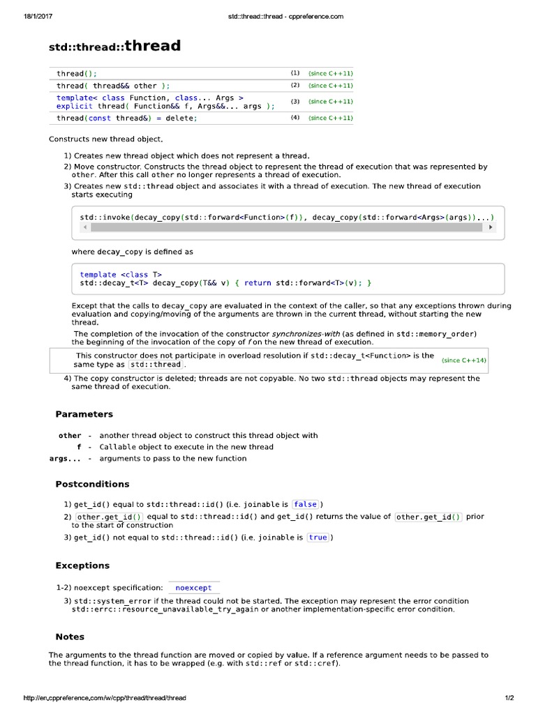 thread_constructor_cppreference | PDF